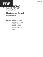 Toyota Forklift Engine 1dz II Model Service Repair Manual | PDF