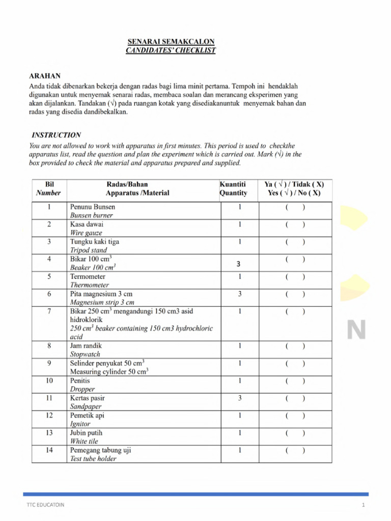Paper 3 Set 1 Temperature | PDF