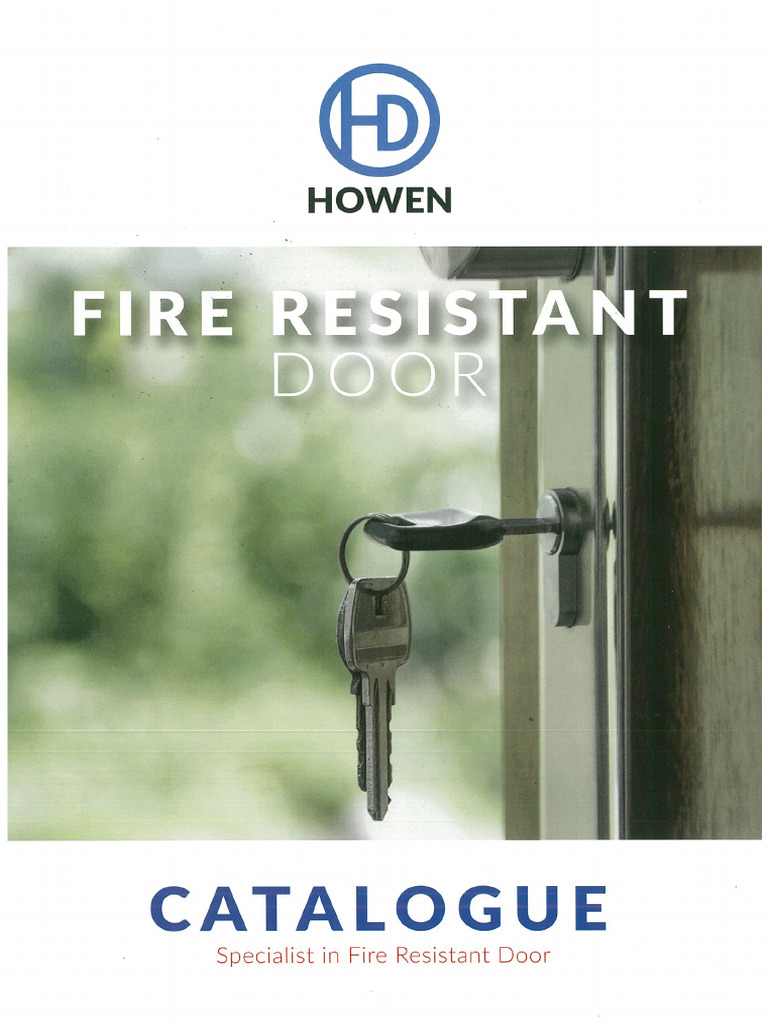Fire Rated Door - Howen | PDF