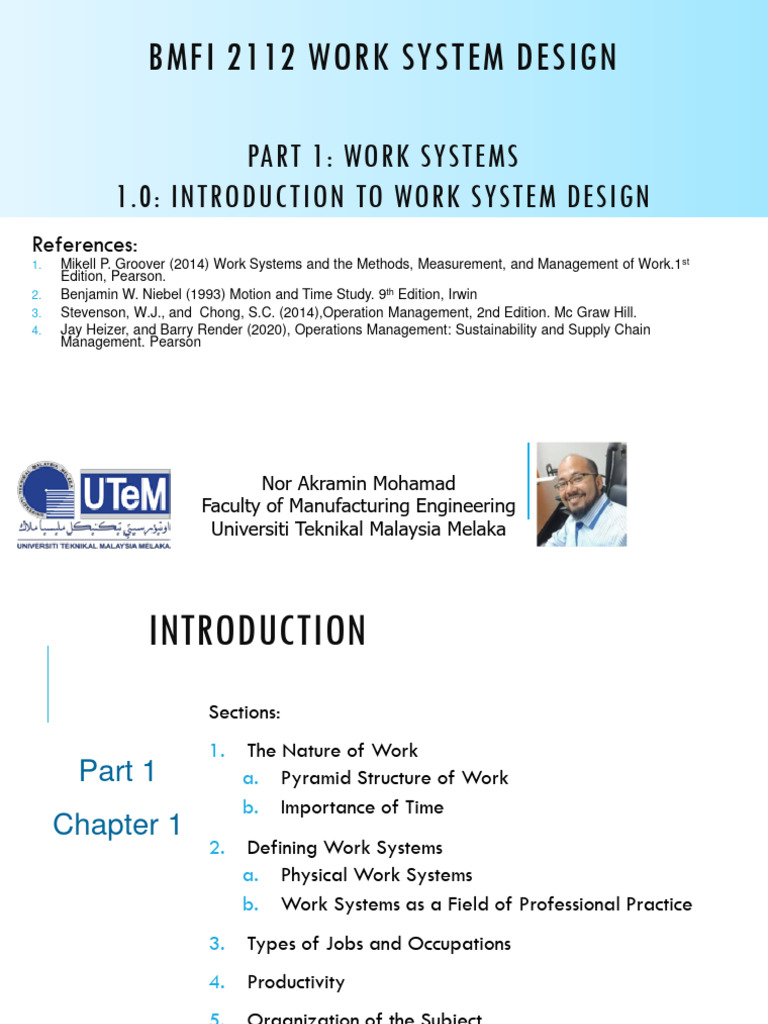 Ch01 Introduction Week 1 Part 1 Pdf Labour Economics Factors Of Production