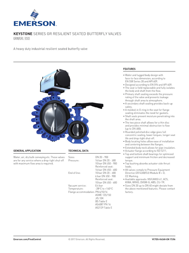 Keystone GR Catalogue VCTDS 06268 EN | PDF | Valve | Lubricant