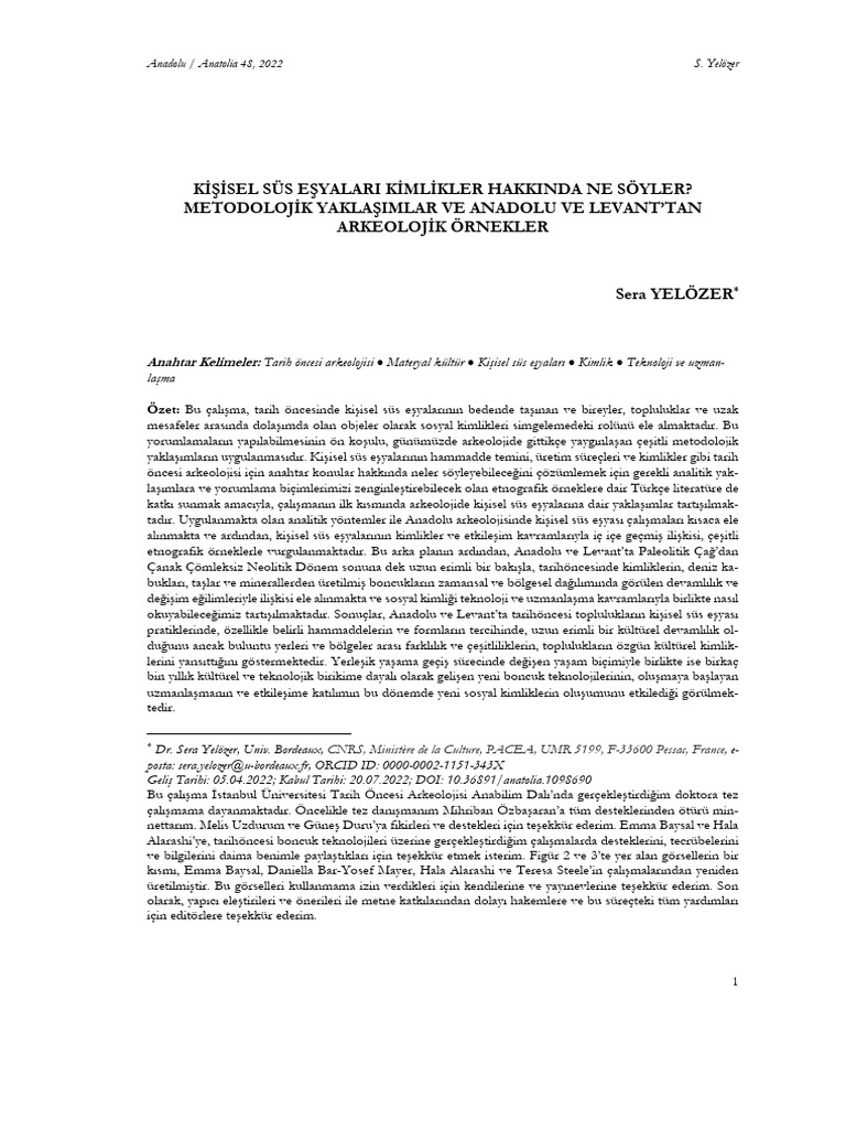 2022 Kisisel Sus Esyalari Kimlikler Hakk | PDF