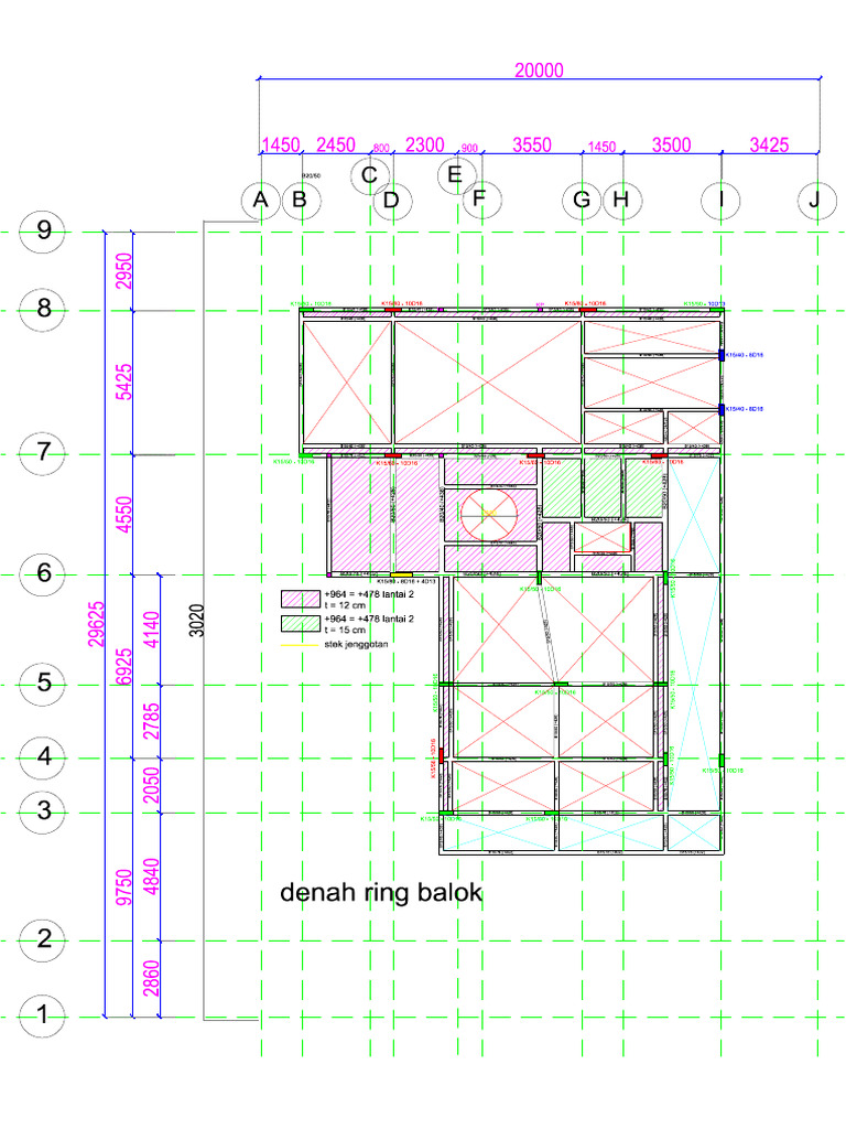 Denah Ring Balok Br5 | PDF