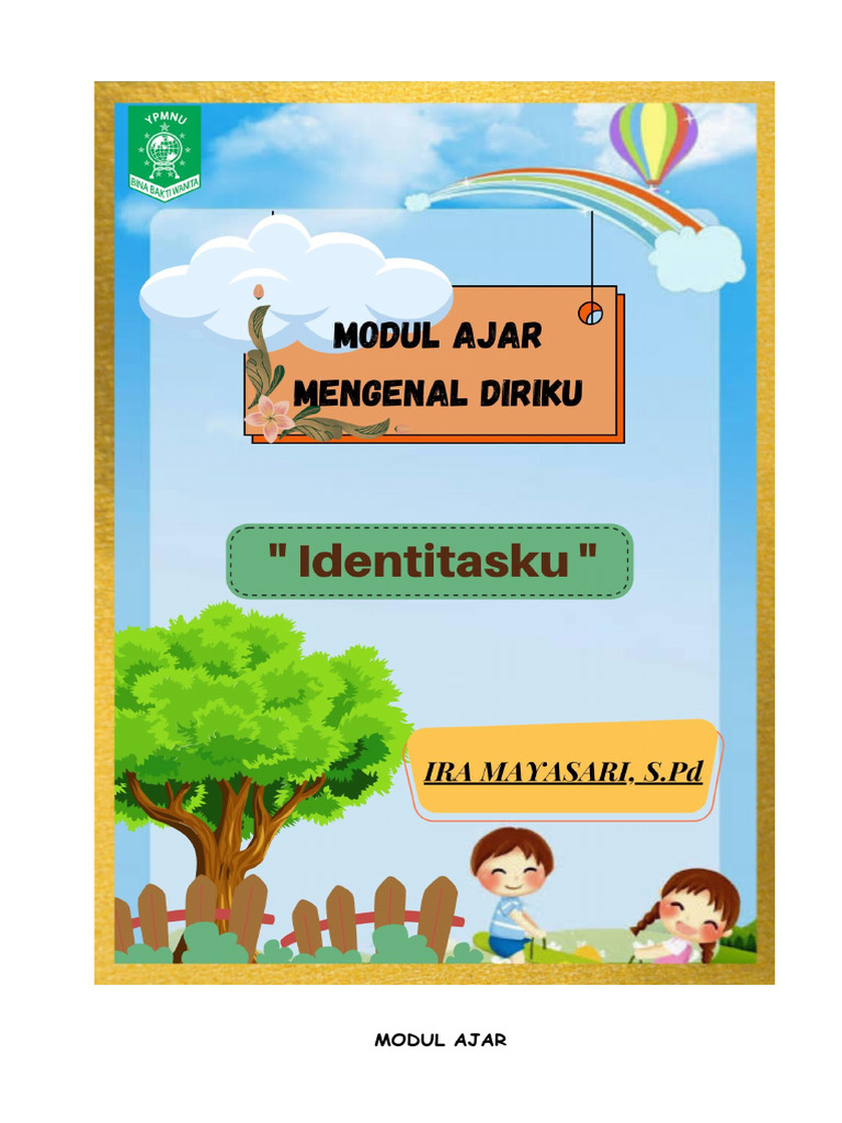 MODUL AJAR Identitasku M1 | PDF