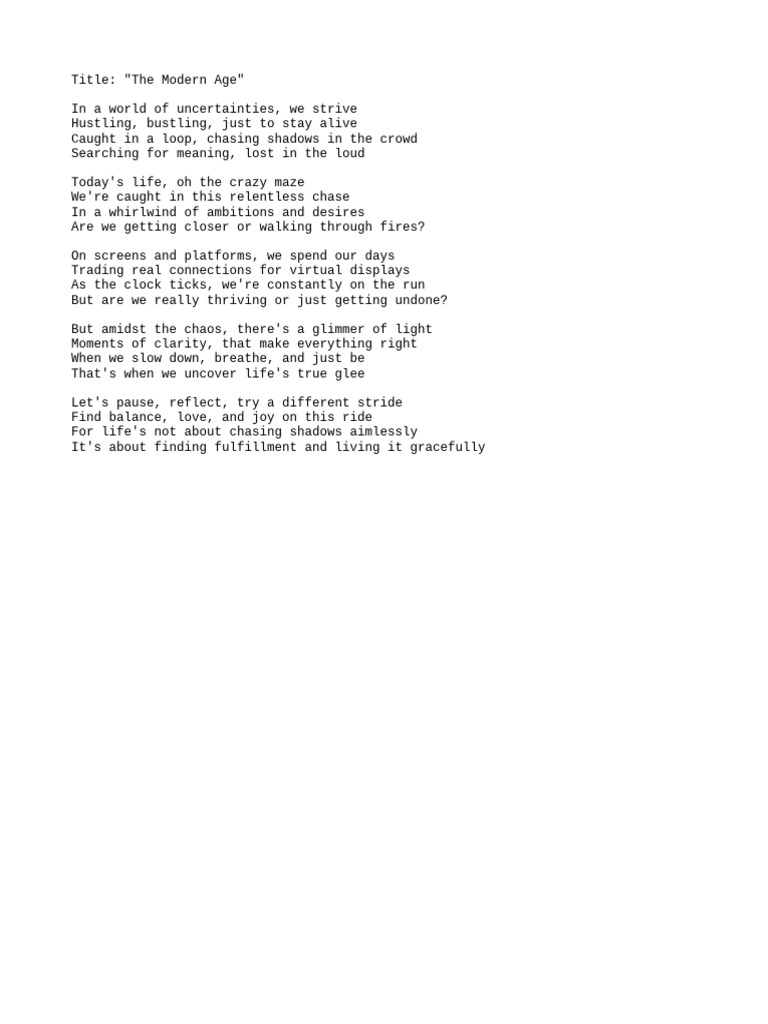 The Modern Age | PDF