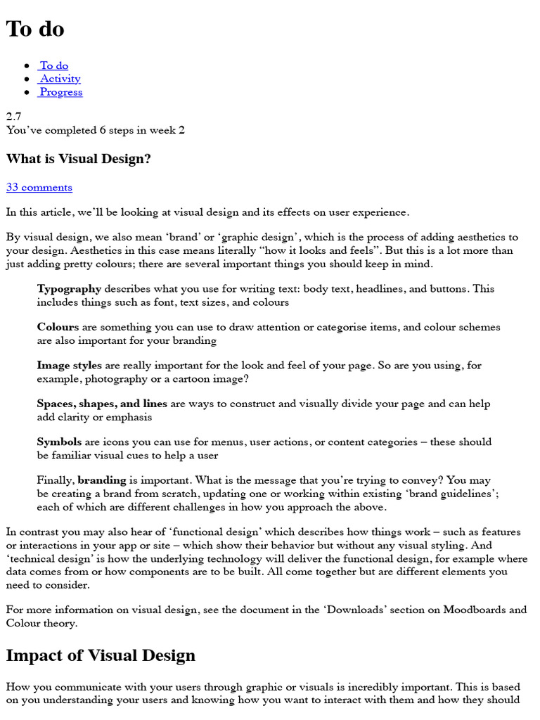 What Is Visual Design? - Digital Skills: User Experience - Accenture ...