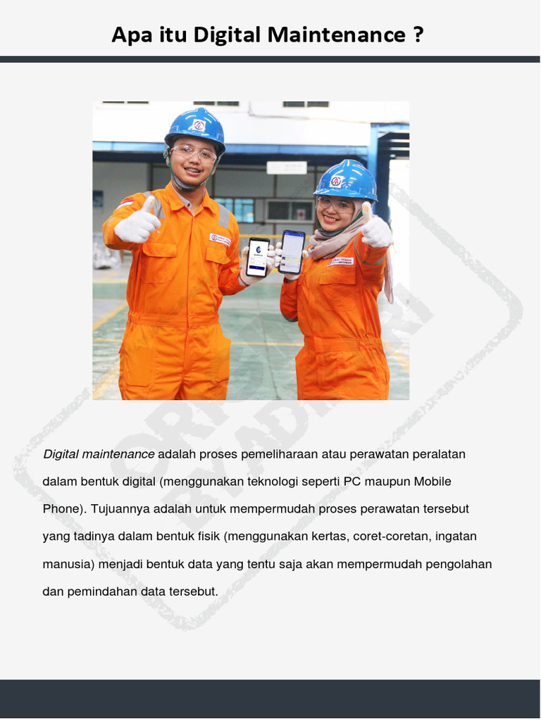 Apa Itu Digital Maintenance | PDF