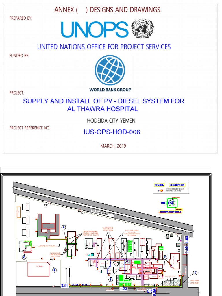 Lot 2 Generator and Outdoor Lighting Drawings | PDF | Clinical Medicine ...