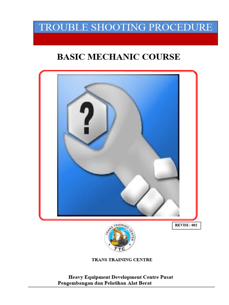 Prosedur Troubleshooting Alat Berat | PDF | Komputer