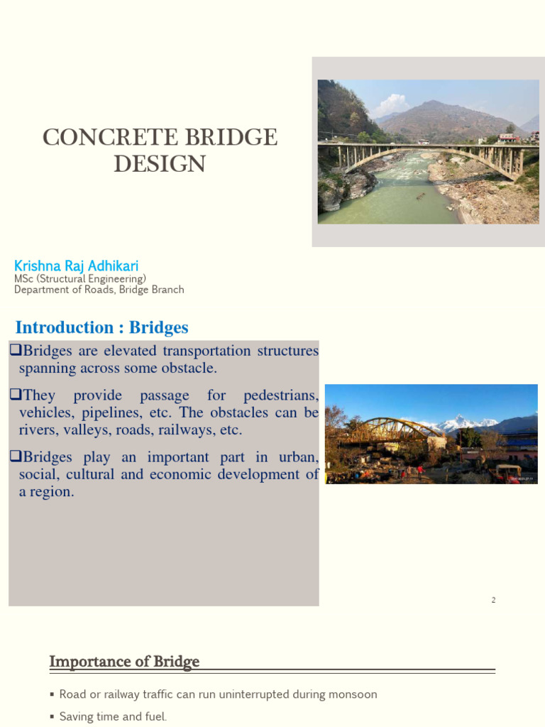 1 Bridge Types and Classifications | PDF | Bridge | Truss
