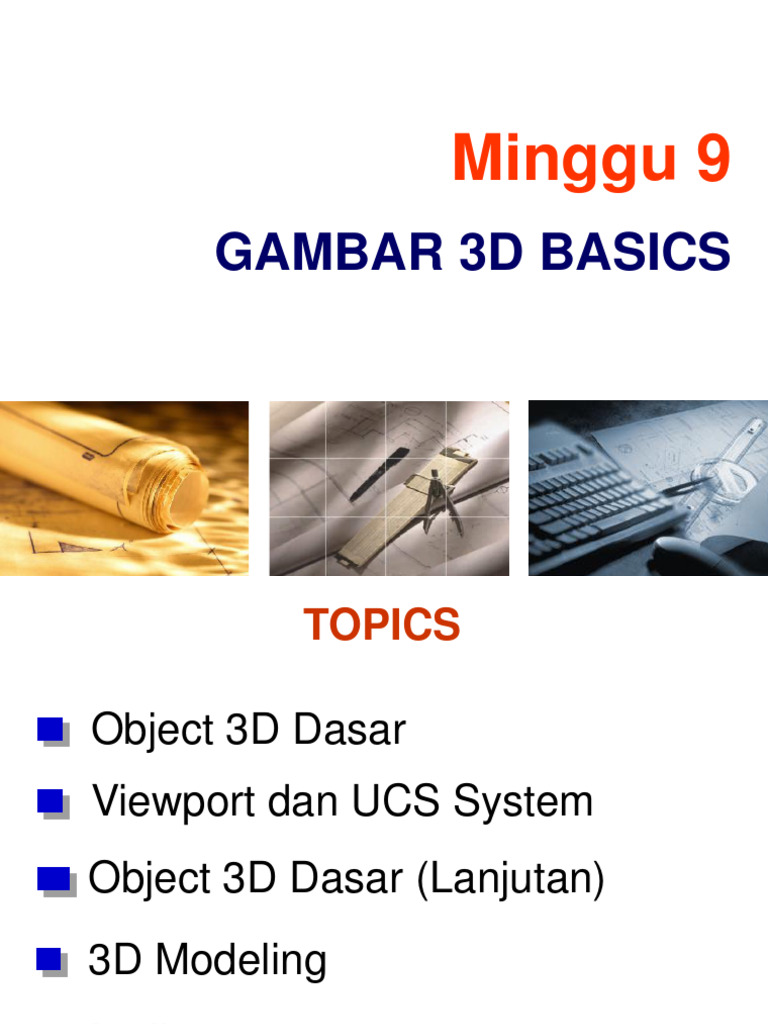 M10 Gamtek TBJP Bekerja Dengan 3D Dasar - 2 | PDF