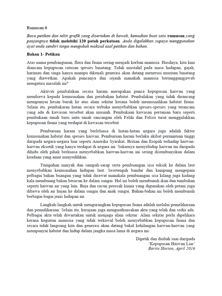 Latihan Rumusan 6 | PDF