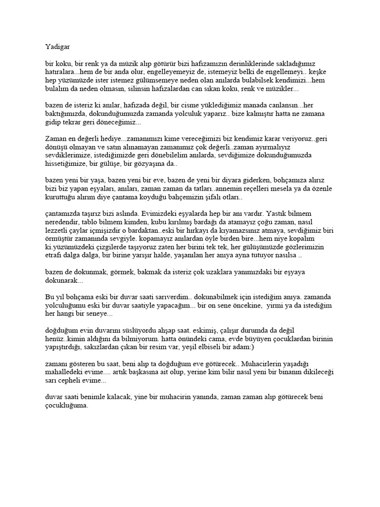 Yadigar | PDF