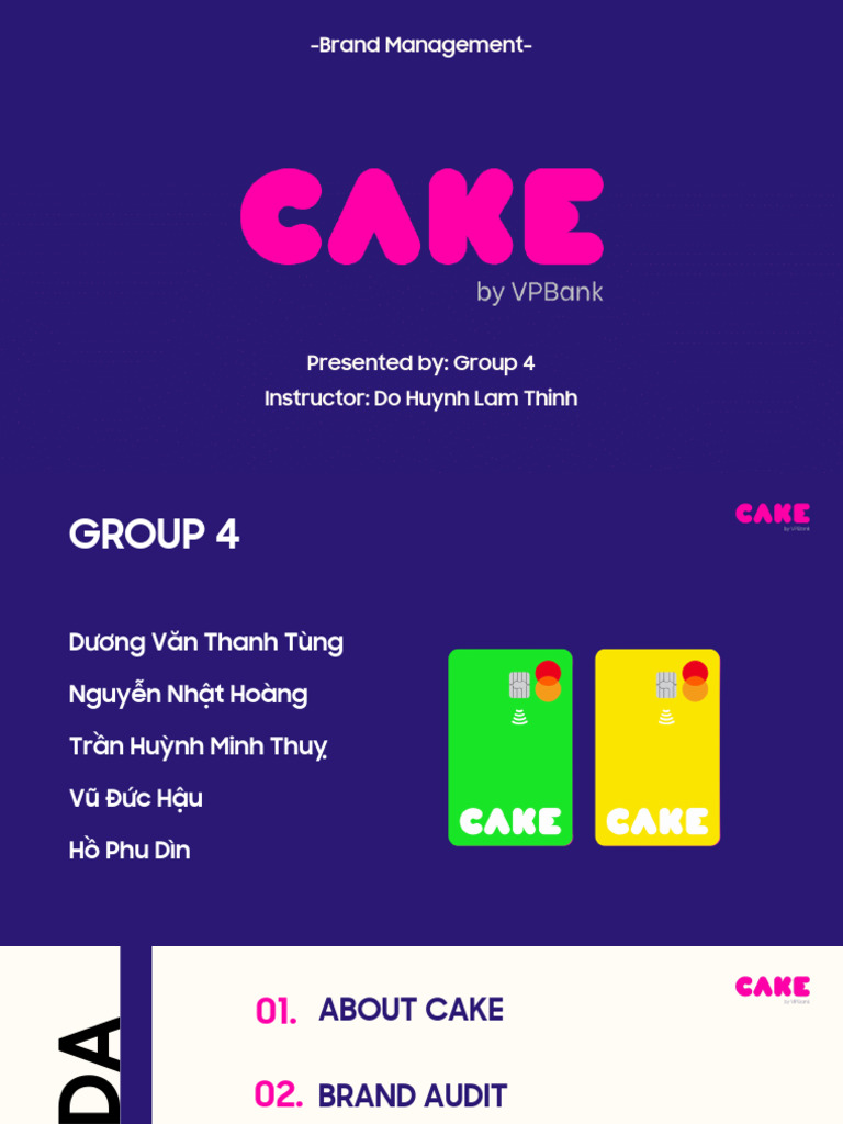 Nhóm 4-Cake by VP Bank | PDF | Debit Card | Master Card