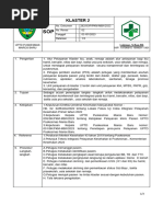 Sop Pelayanan Lintas Klaster Revisi | PDF | Pengembangan Diri | Sains & Matematika