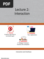 Interaction Types in HCI | PDF | Human–Computer Interaction | Usability