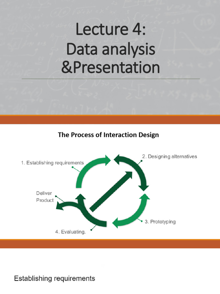 Lecture 4 - HCI | PDF | Use Case | Data