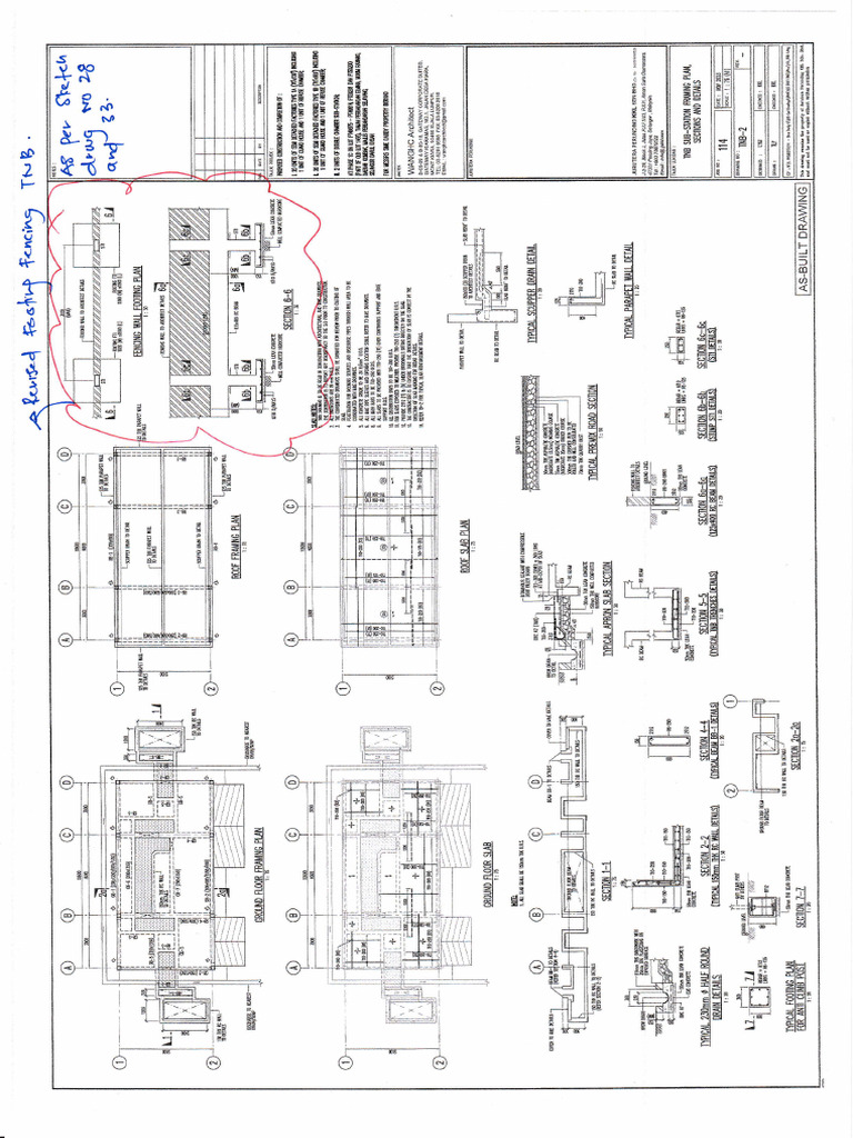 Footing Fencing TNB Sub | PDF