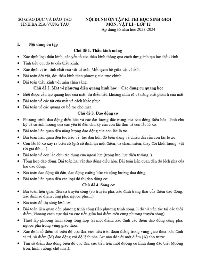 Cau Truc de HSG 12 | PDF