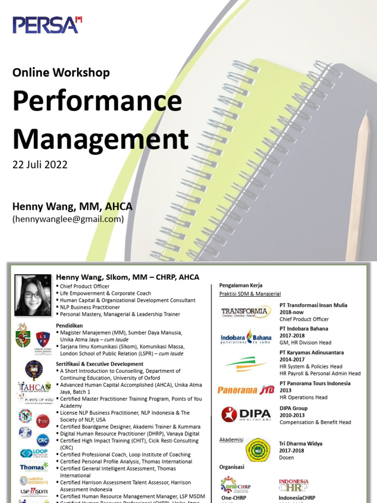 Performance Management | PDF | Business Ethics | Business Process