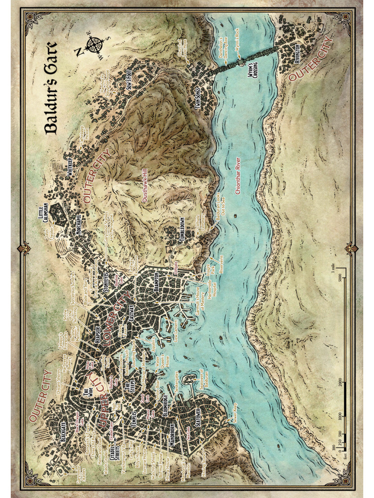 Baldur's Gate Map | PDF