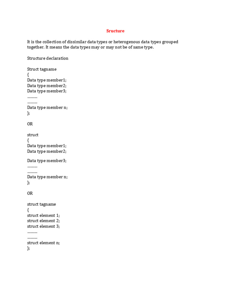 Pps Notes Unit 4 Download Free Pdf Variable Computer Science Pointer Computer Programming 