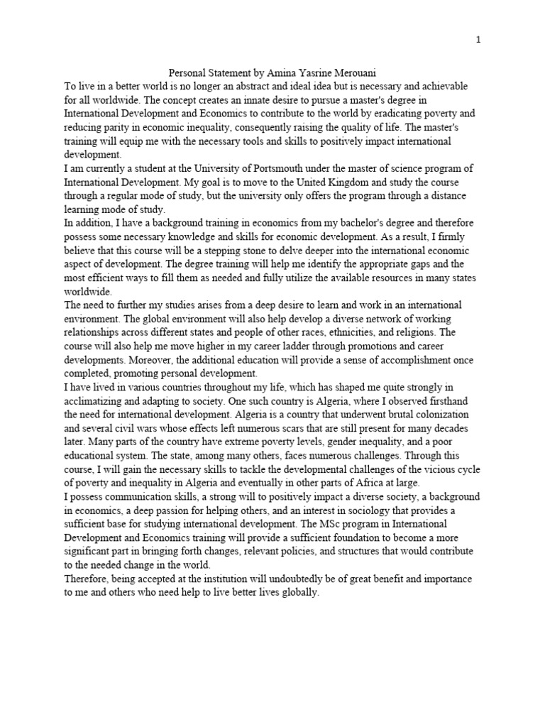 Aspiring International Developer | PDF | International Development | Poverty