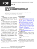 ASTM A240 A240M 22a | PDF | Stainless Steel | Specification (Technical ...