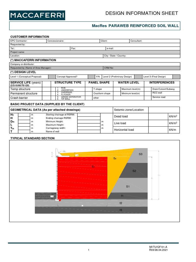 Soil Wall Design Guide | PDF | Civil Engineering