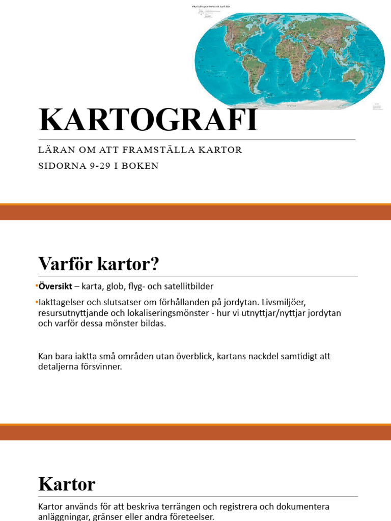 Kartografi | PDF