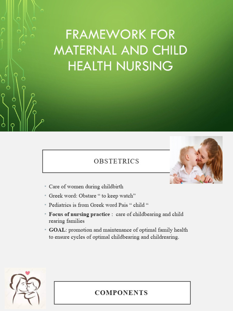Framework of Maternal and Child Health Nursing Updated | PDF ...