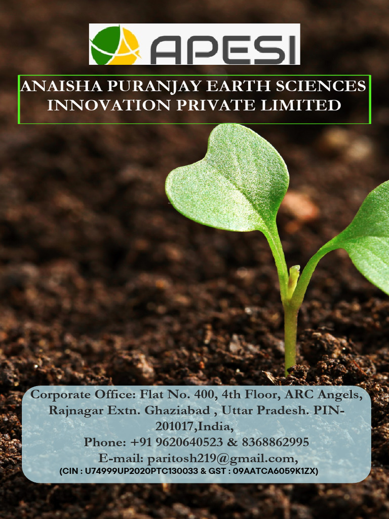 APESI: Earth Sciences & Sustainability Solutions | PDF | Mining ...
