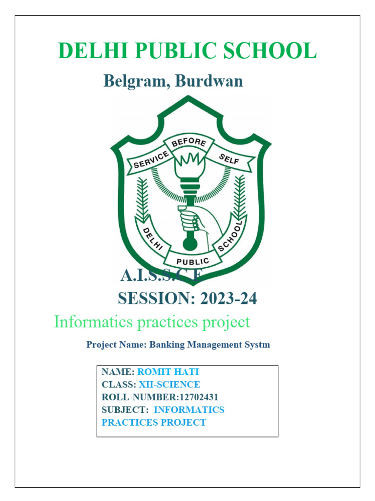 Project 2023-24 | PDF | Python (Programming Language) | My Sql