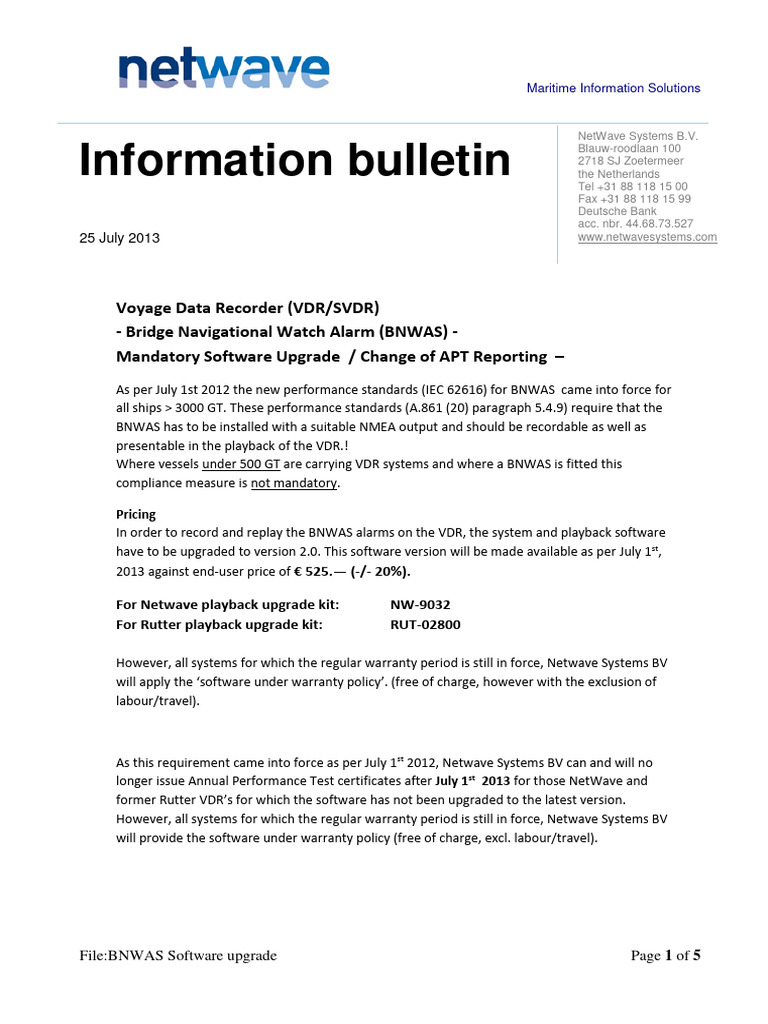 BNWAS Exemption Document 2 | PDF | Verification And Validation | Indemnity