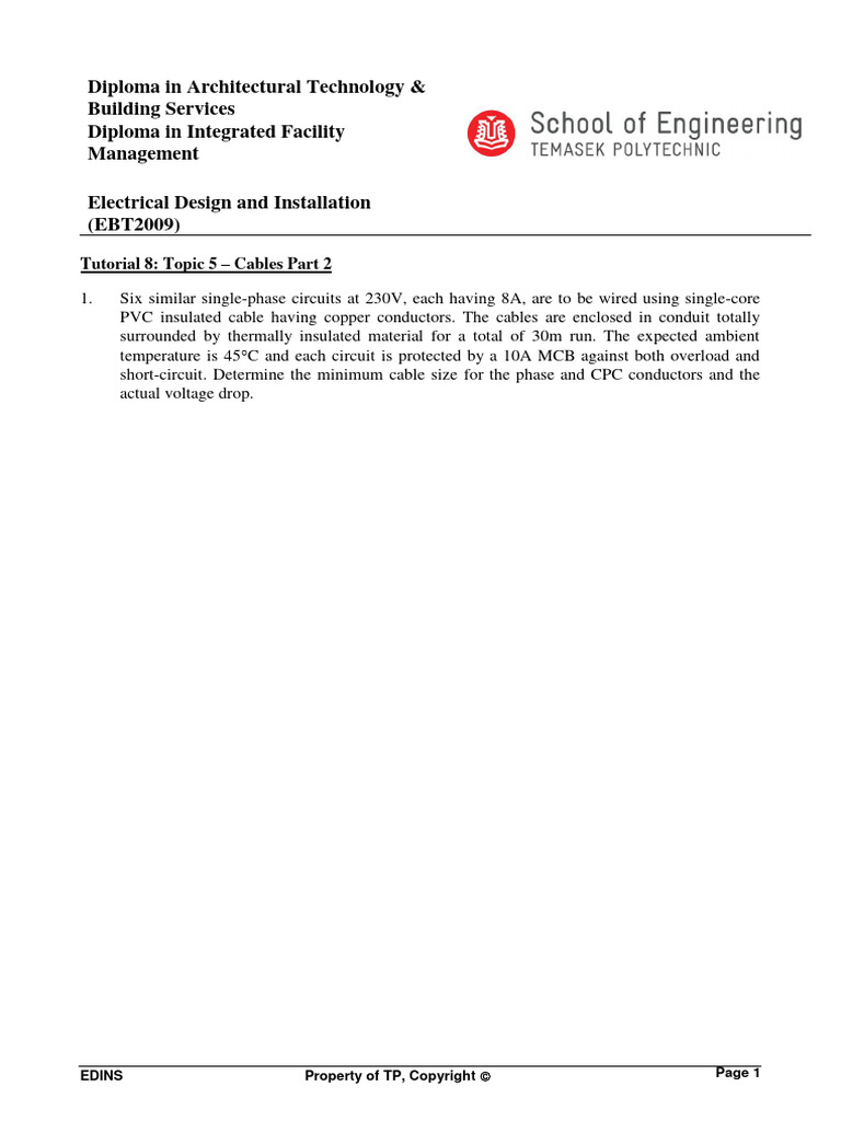 EDINS Tutorial 8 | PDF EDINS Tutorial 8 | PDF