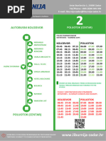 James Bus Line Schedule-Route | PDF | Bus | Bus Transport