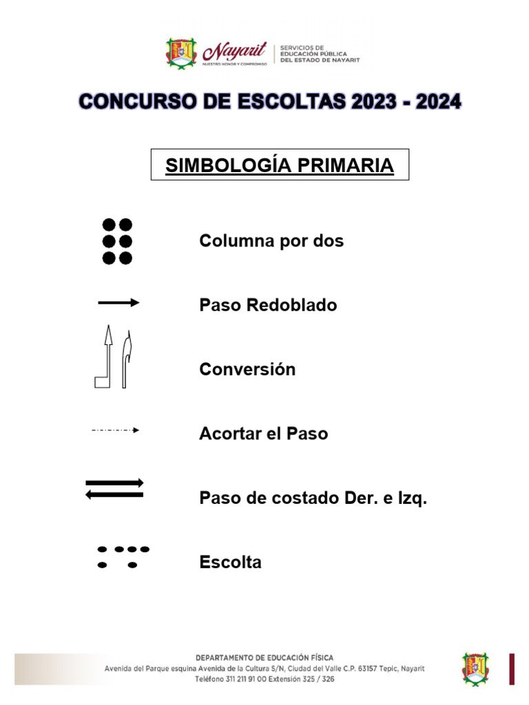 Simbologia de Escoltas 2022-2023 Primaria | PDF | Operaciones militares