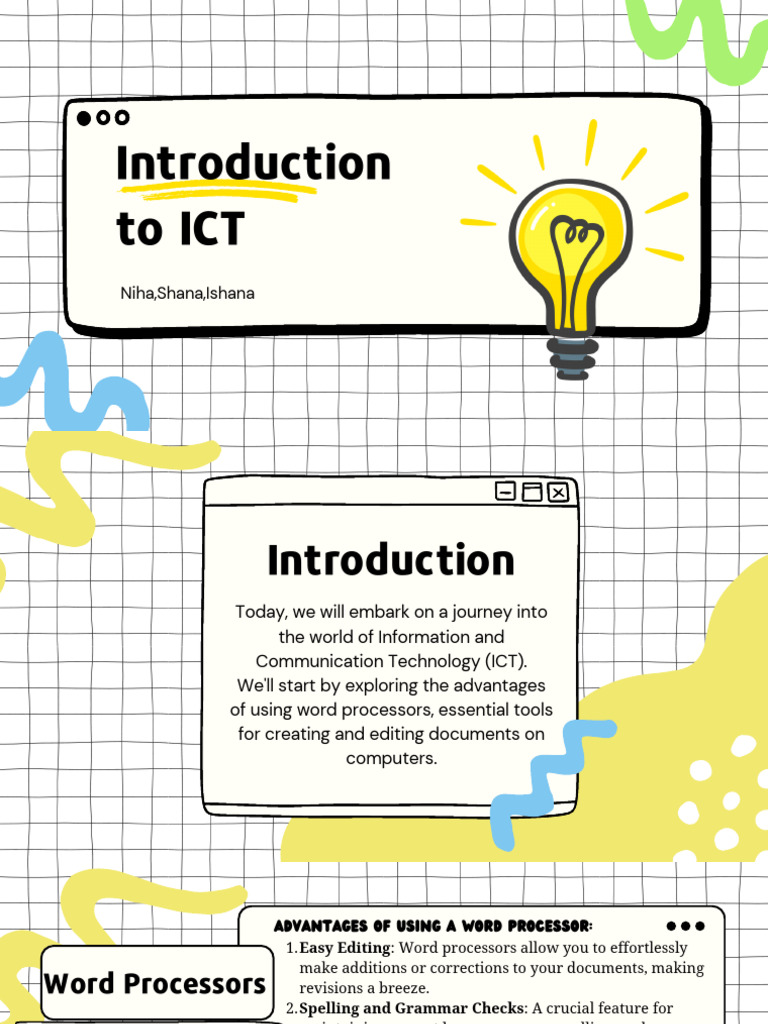 Introduction To ICT | PDF | Icon (Computing) | Menu (Computing)