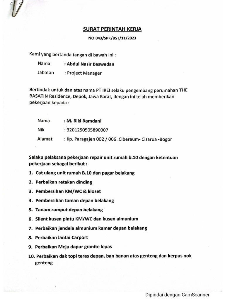 SPK Repair Unit b10 | PDF