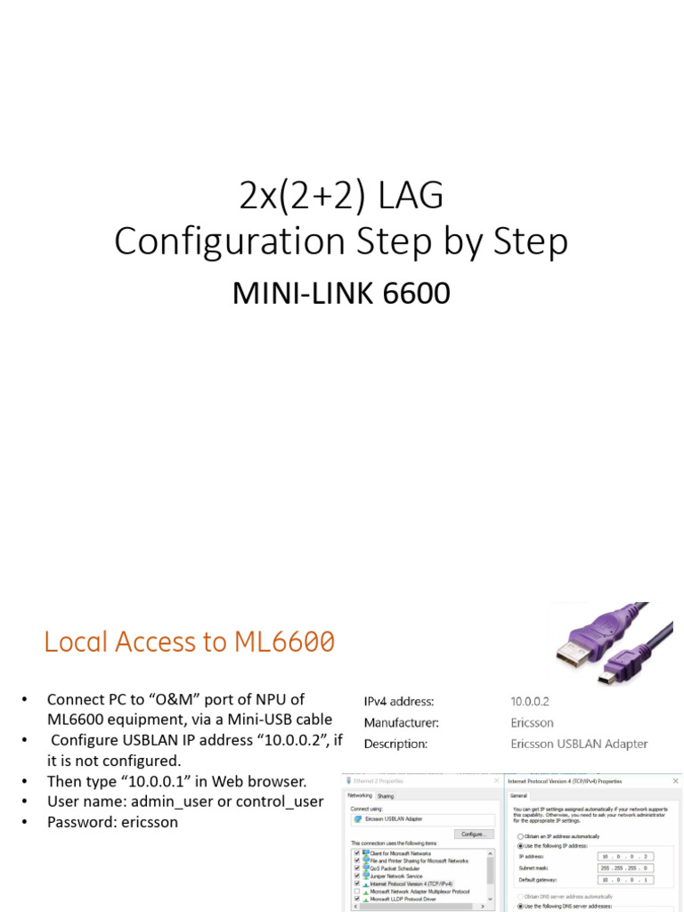 2x (2+2) LAG - Mini-Link 6600 - RevA | PDF | Local Area Network | Wide Area Network
