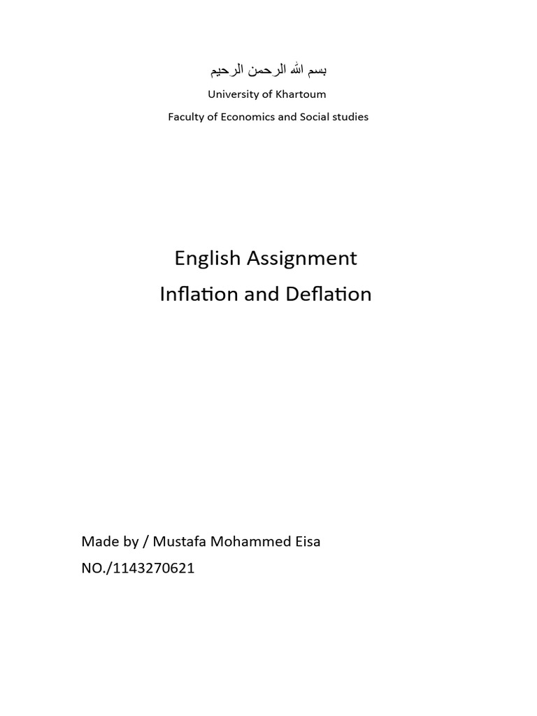 Inflation and Deflation | PDF | Deflation | Inflation