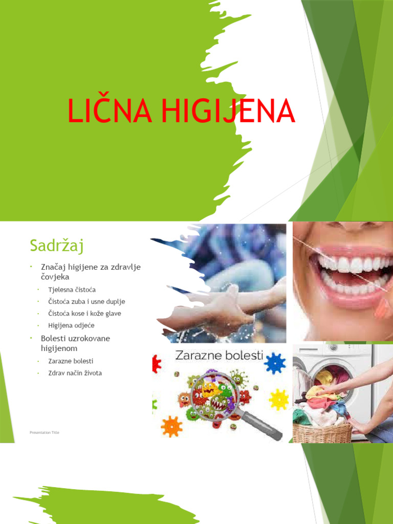 Lična Higijena | PDF