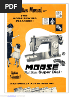 Singer 239 Manual | PDF | Sewing Machine | Seam (Sewing)