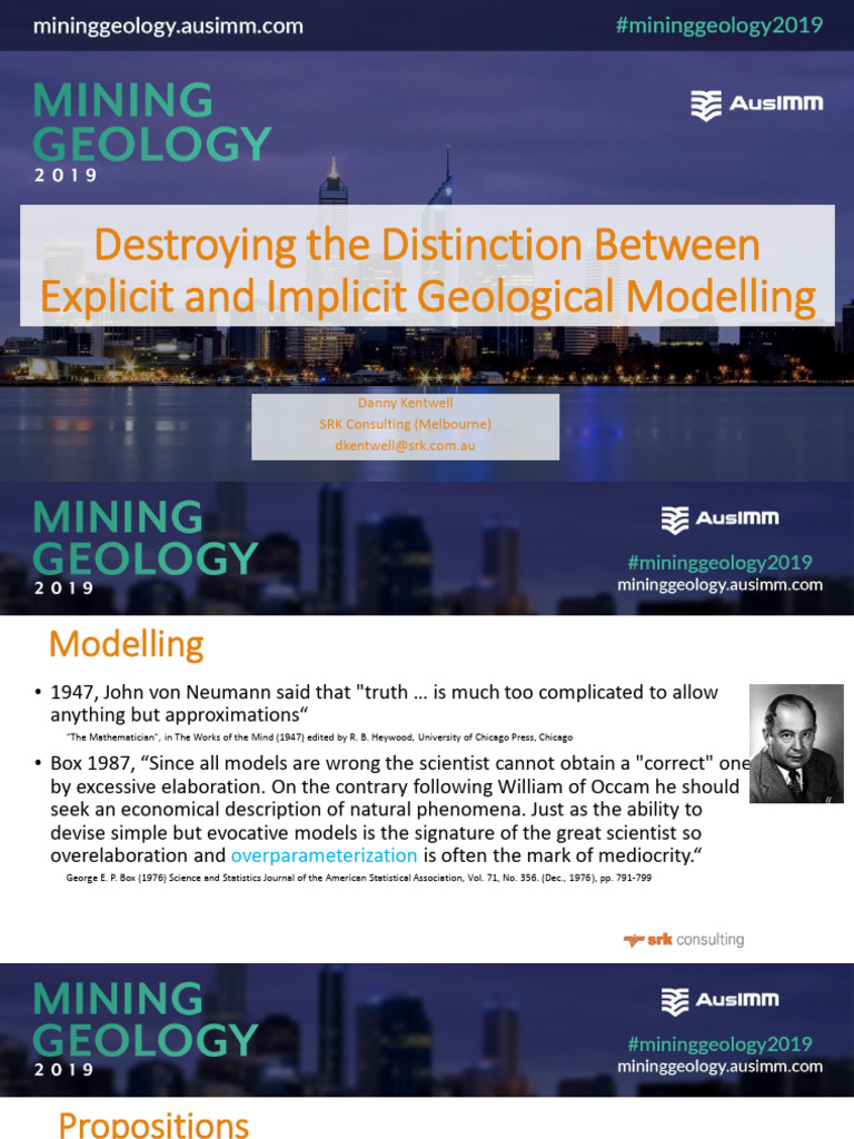 Kentwell Explicit and Implicit Modeling | PDF | Function (Mathematics) | Mathematics