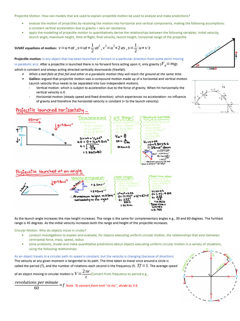 HSC Physics Module 5 | PDF | Force | Orbit