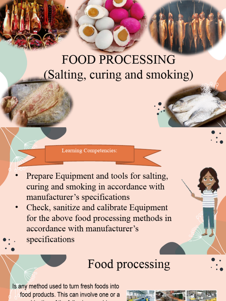 Lesson 1 | PDF | Food Processing | Foods