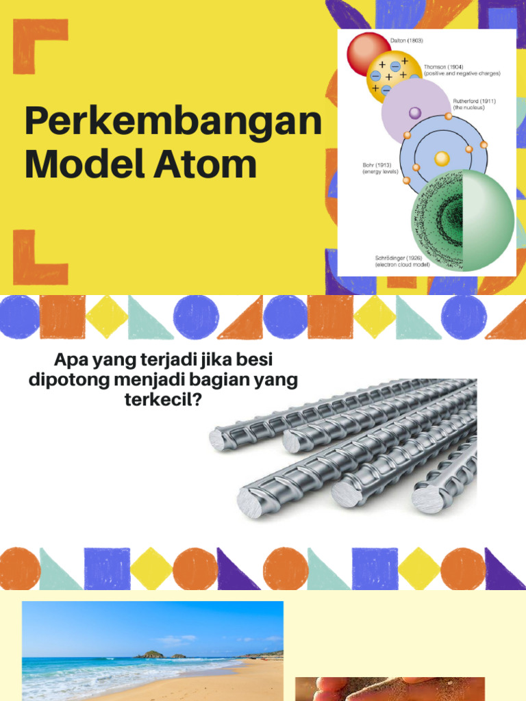 Perkembangan Model Atom | PDF