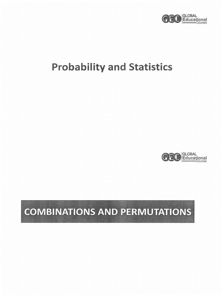 Probability | PDF | Probability Distribution | Statistical Theory Probability | PDF | Probability Distribution | Statistical Theory