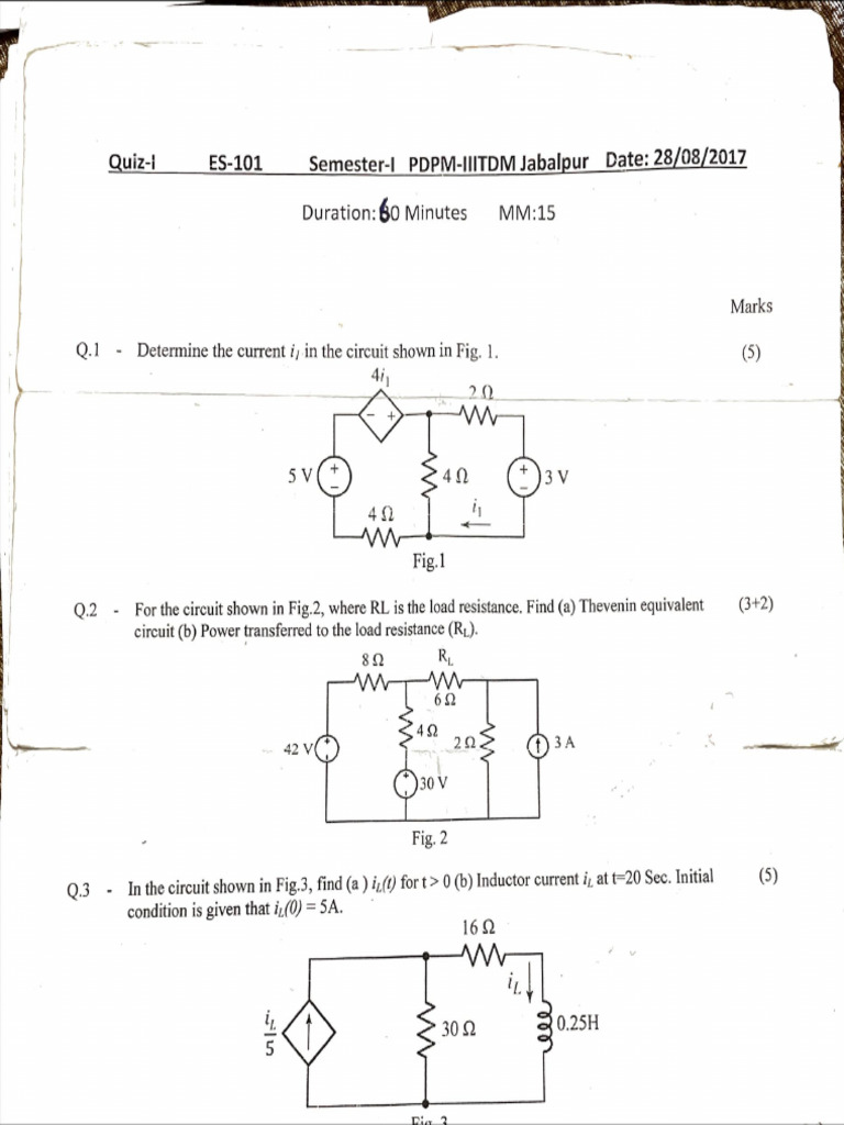 ES101 Pyqs | PDF