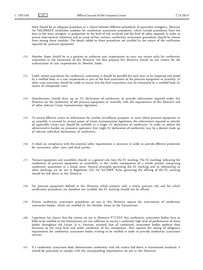 Ped 2014-68-Eu (En) | PDF